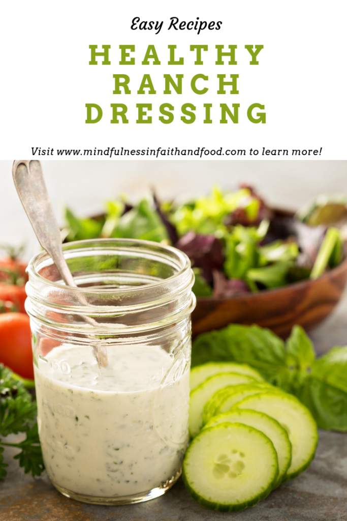 Healthy Ranch Dressing – Mindful Nutrition