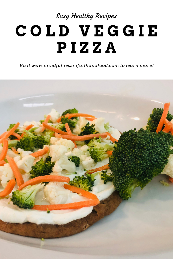 Healthy Vegetable “Pizza” – Mindful Nutrition