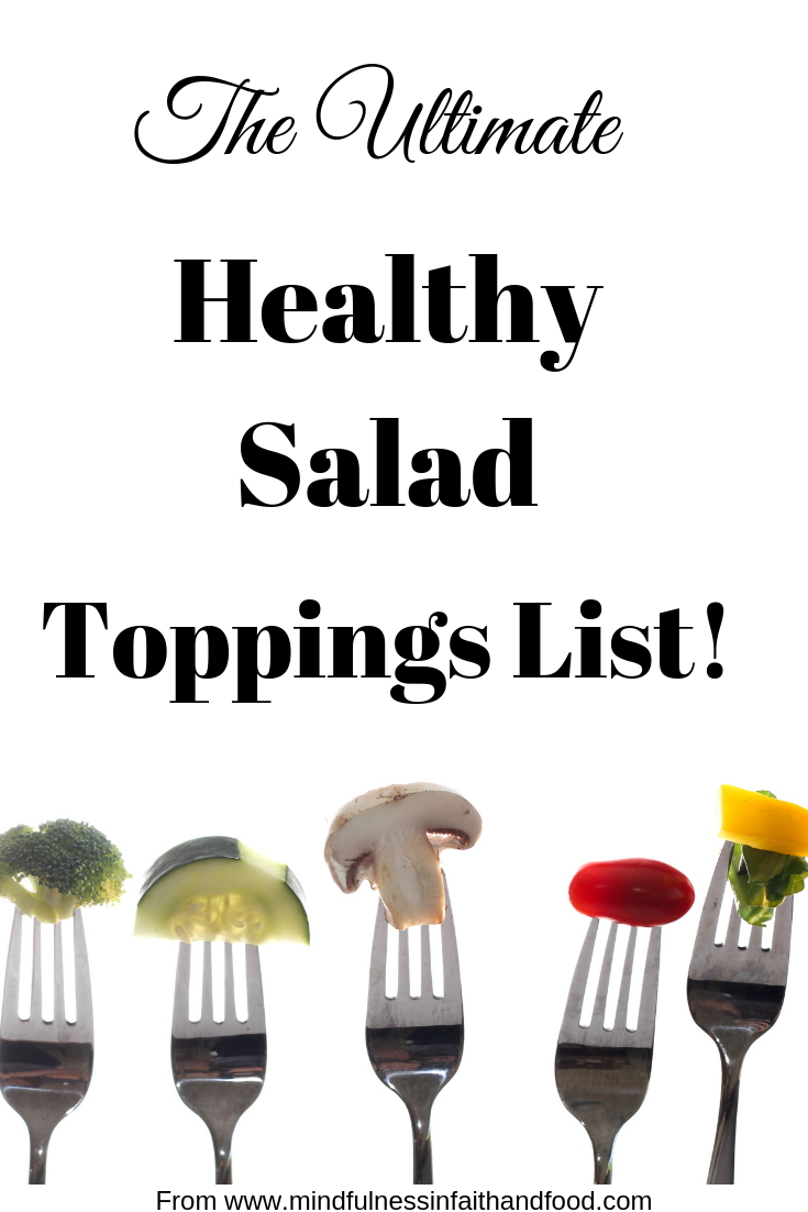 The Ultimate Healthy Salad Toppings List – Mindful Nutrition